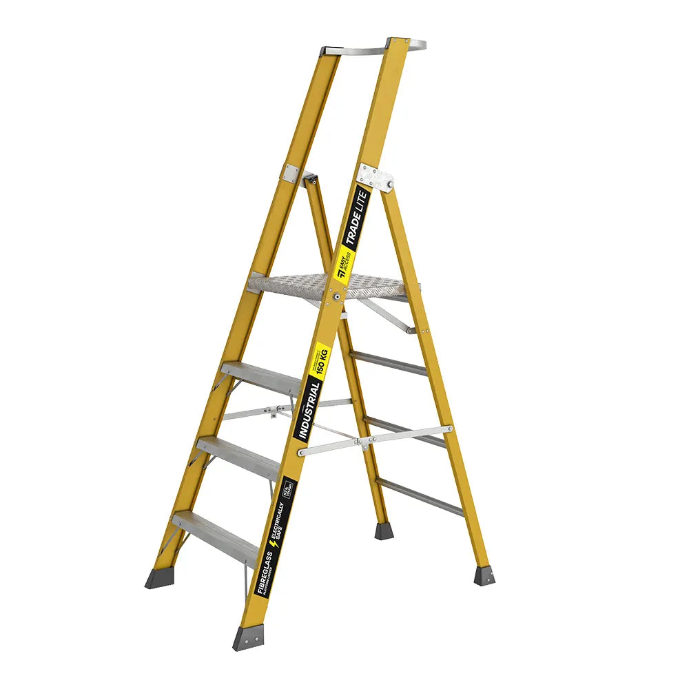 TradeLite Fibreglass Platform Ladders | Easy Access – Easy Access NZ