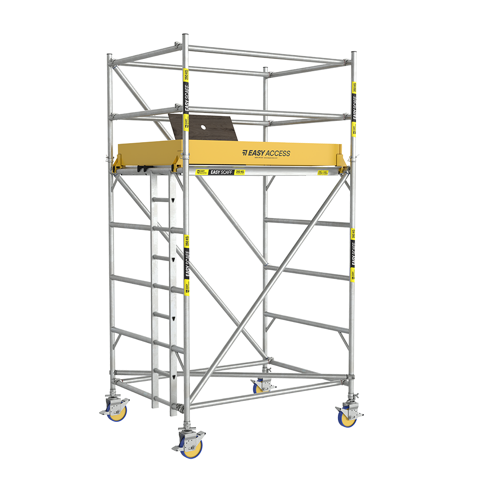 EasyScaff Mobile Scaffold - 2.5m Platform Height – Easy Access NZ