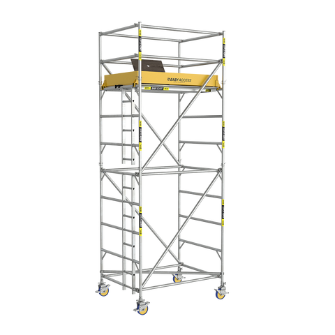 EasyScaff Mobile Scaffold - 4m Platform Height – Easy Access NZ